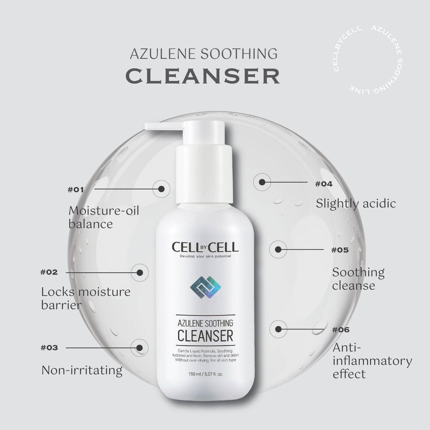 Azulene Soothing Cleanser 150ml